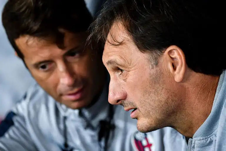 BOLOGNA, LA CONFERENZA STAMPA DI TANJGA E DE LEO | News