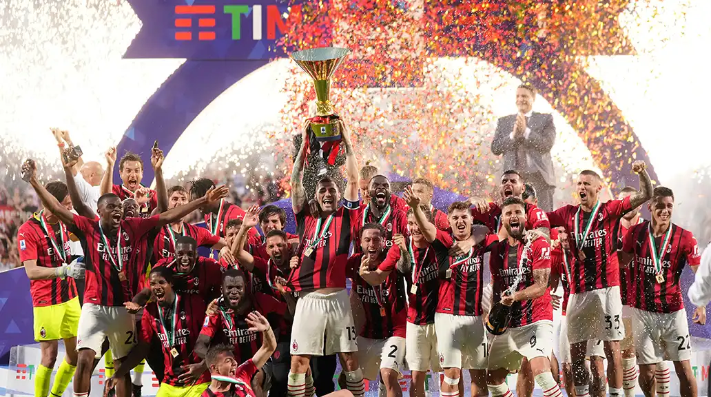 AC Milan celebrates Serie A 2021/2022 victory | News