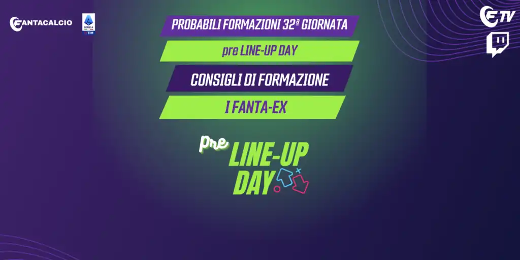 LIVE! Pre 'Line-Up Day'| Consigli 32a Serie A | Dybala, Vlahovic e ...