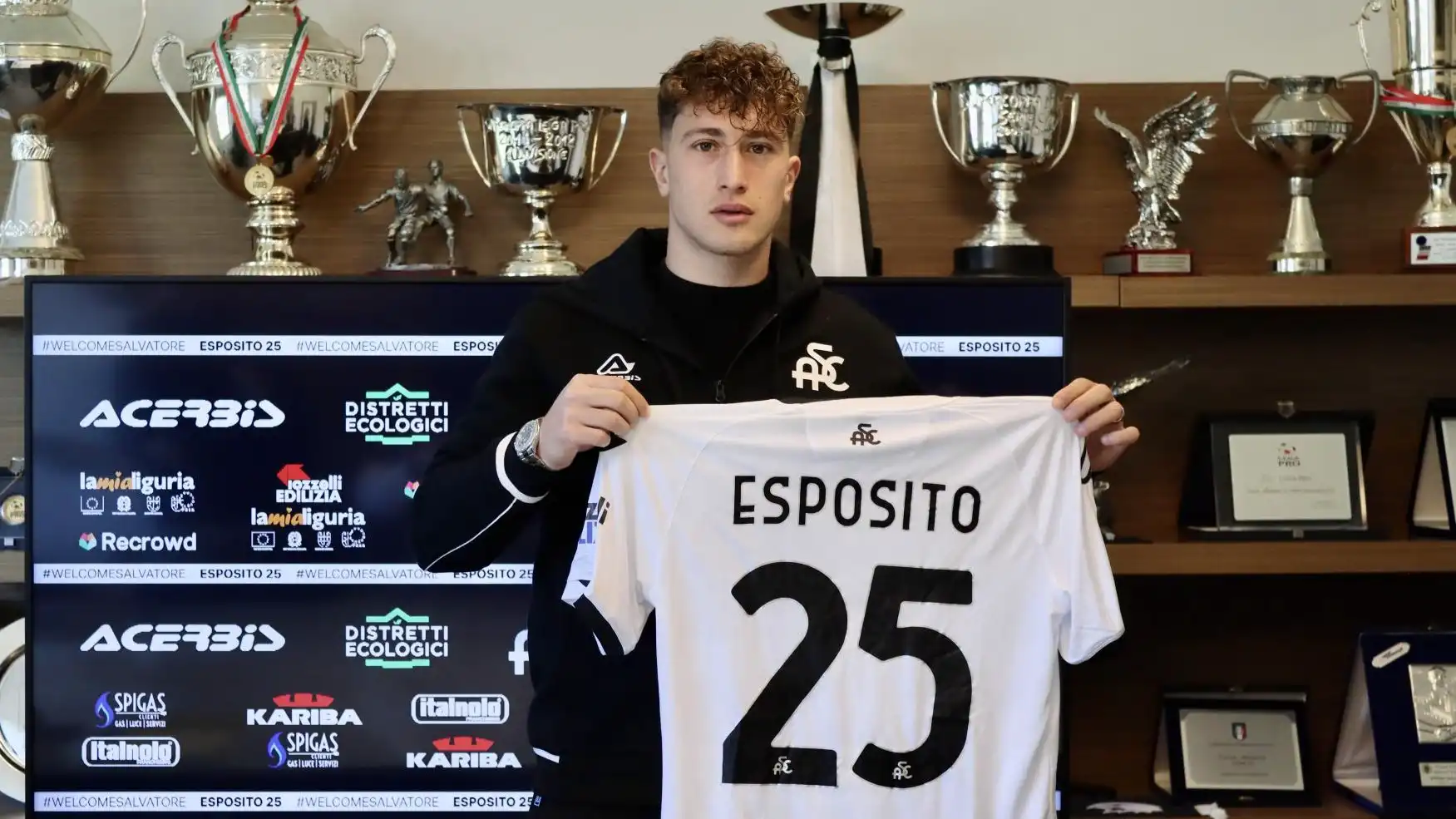 SPEZIA: LA PRESENTAZIONE DI ESPOSITO | News