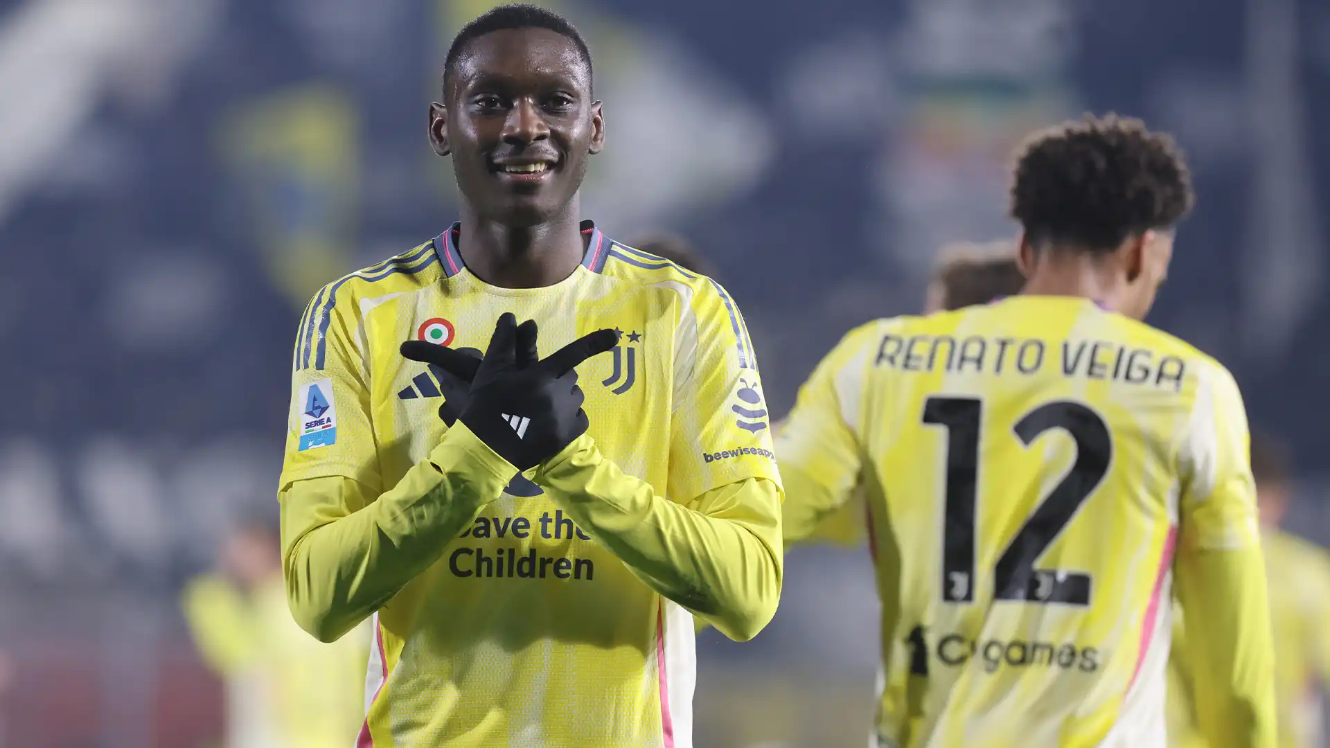 Kolo Muani trascina la Juventus | Video