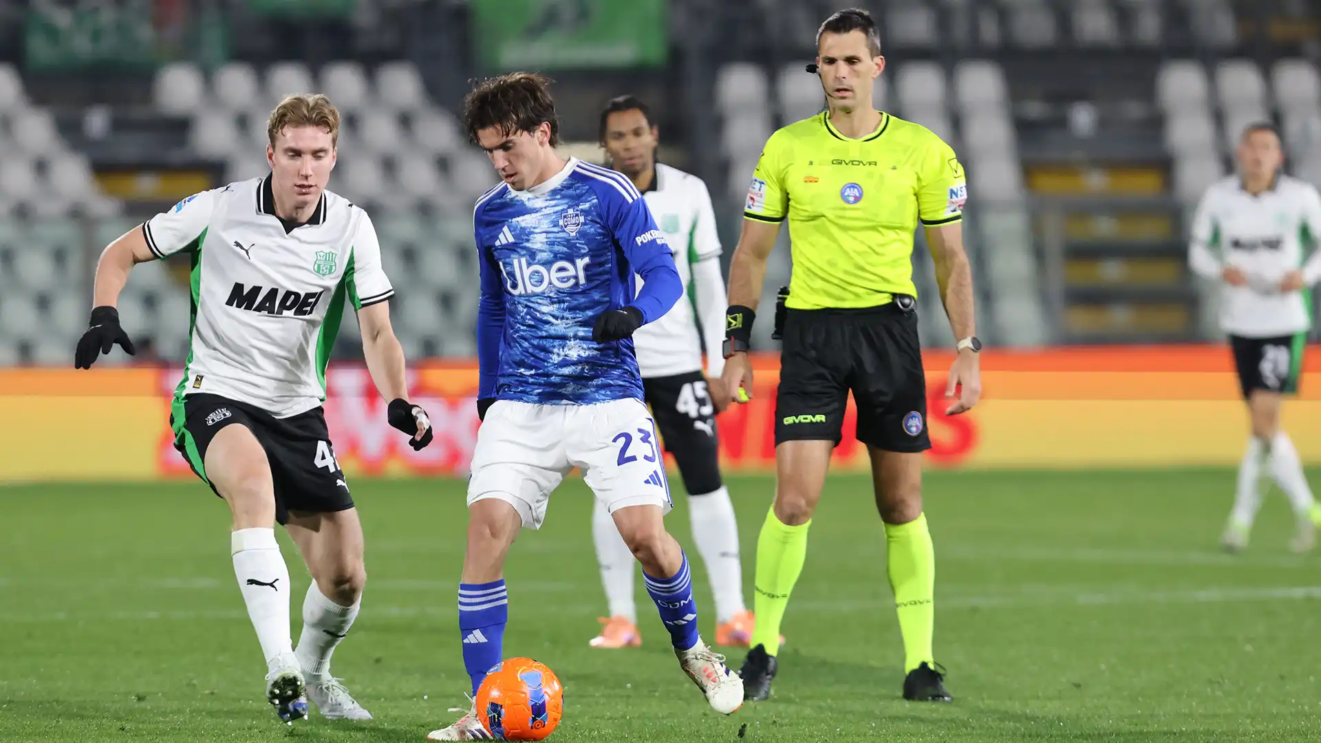 REF CAM POV in Como-Sassuolo | Video